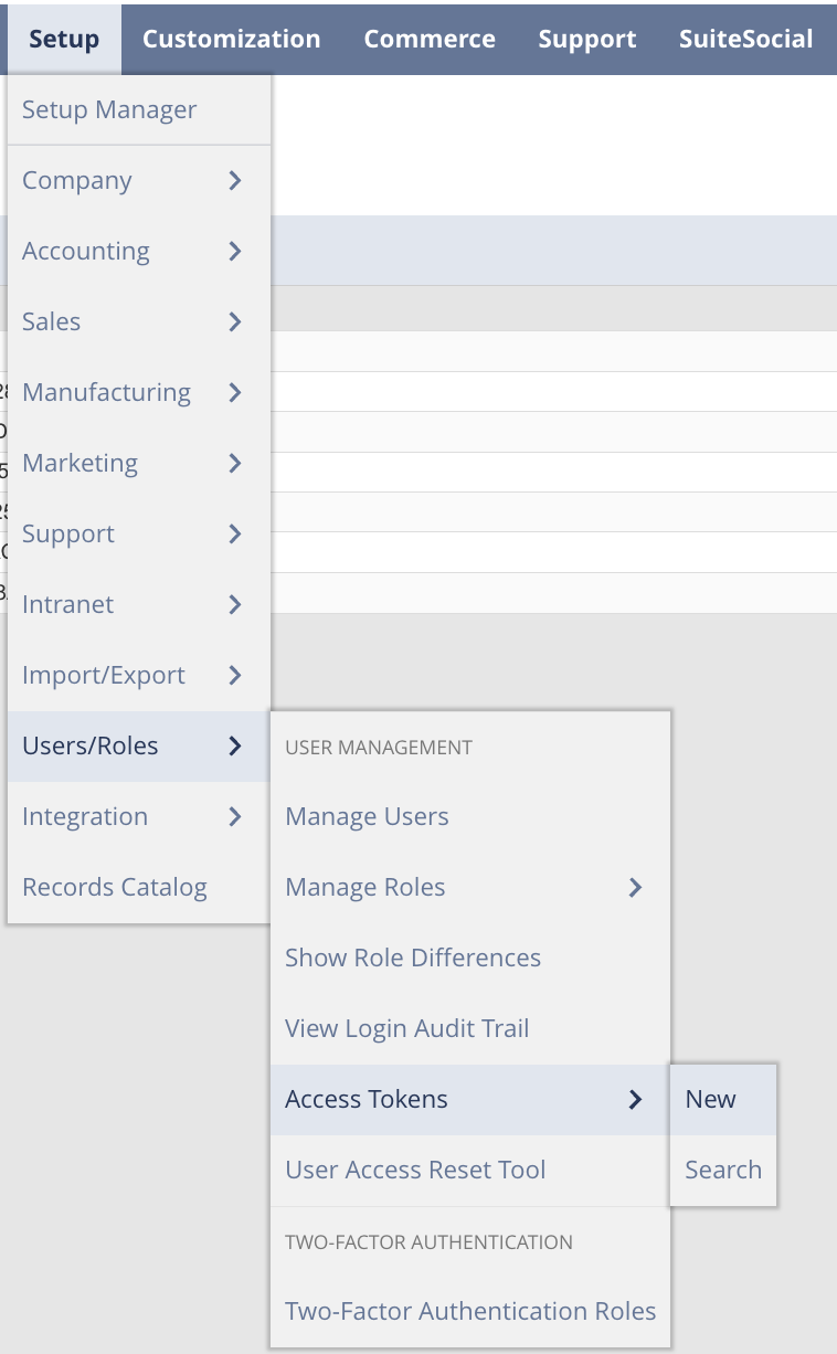 Set Up Token Based Authentication Tba In Oracle Netsuite Nexla